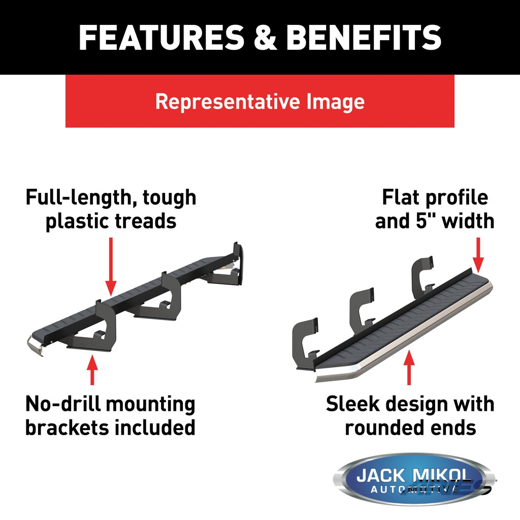 Running Board Mount Kit-Aerotread Running Boards/mounting Brackets ...