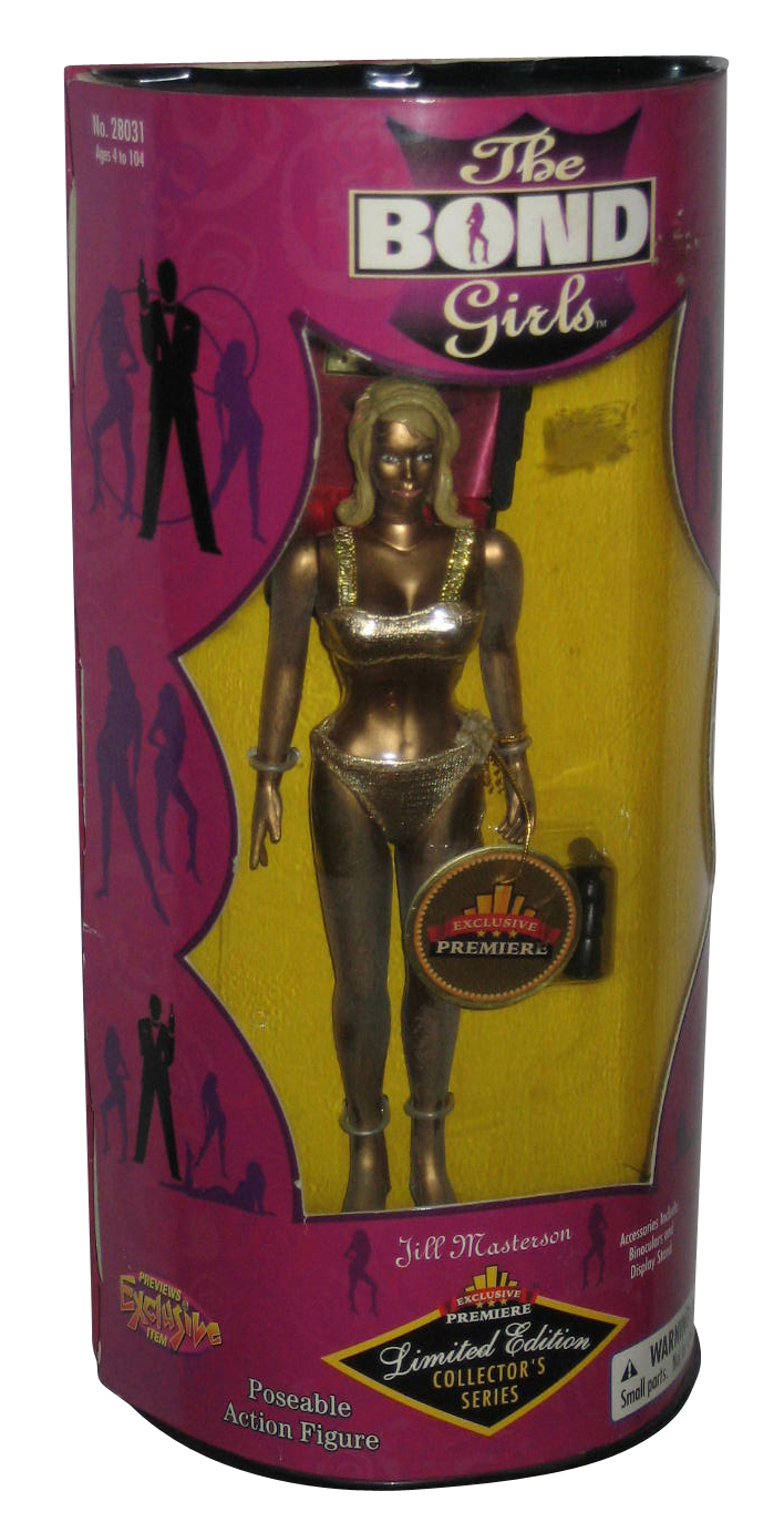 James Bond In Goldfinger Girls Exclusive Premiere Jill Masterson Doll Figure 611385280316 Ebay