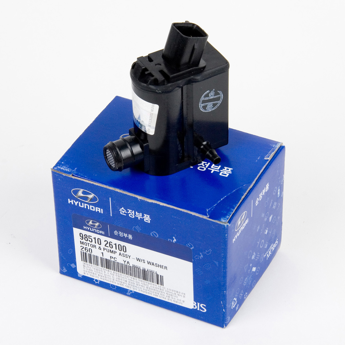 Hyundai Kia (Mobis) Hyundai Santa Fe Windshield Washer Motor/Pump part ...