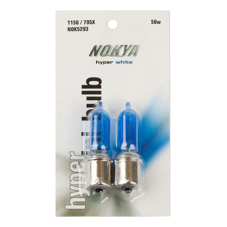 NOKYA 1156 795X BULB SUPER BRIGHT BACK-UP / REVERSE LIGHT BULBS - WHITE ...