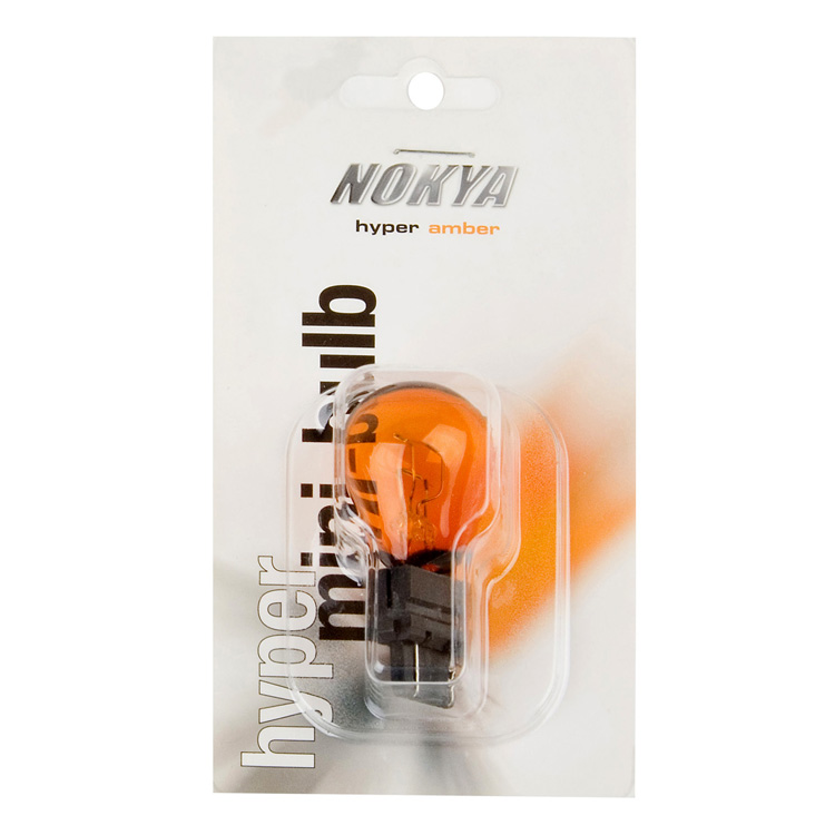 Nokya 4157 3157 Nok6290 27/7W Amber Two Bulbs DRL Daytime Light ...