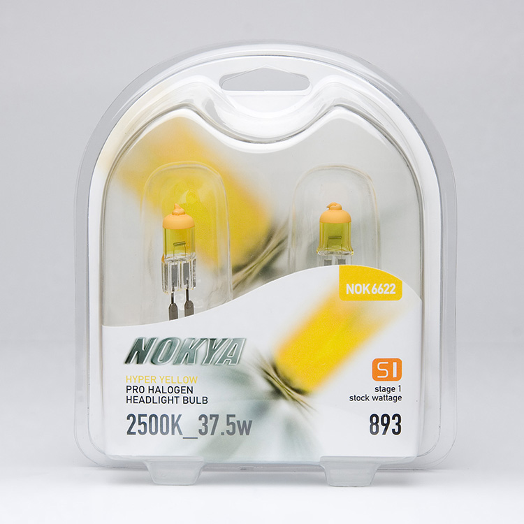 893 Headlight Bulbs Nokya Hyper Yellow 2500K 37.5W (Stage 1) NOK6622 | eBay